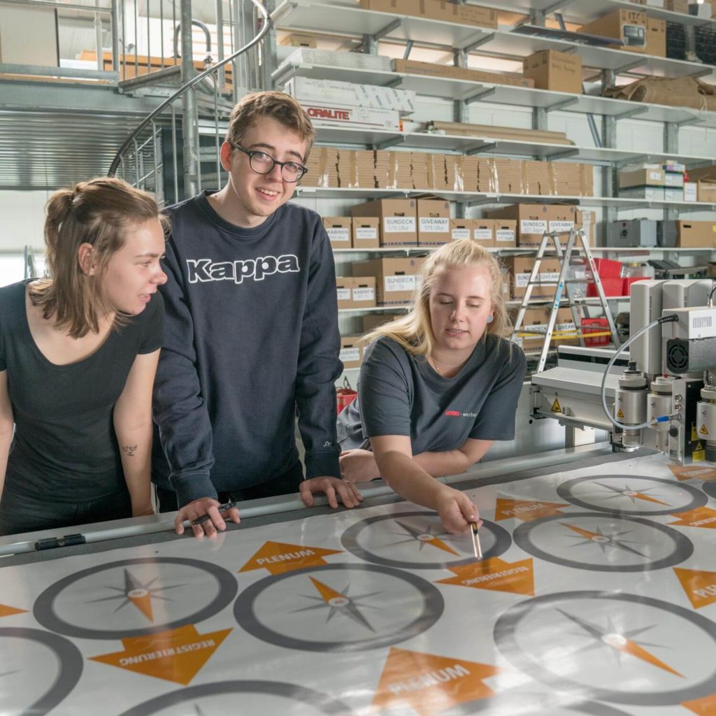 Rostocker Kreativfabrik begrüßt vier neue Auszubildende